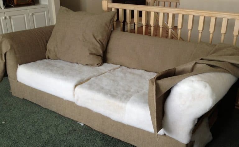 How to Reupholster a Couch with Attached Cushions - Steps & Tips